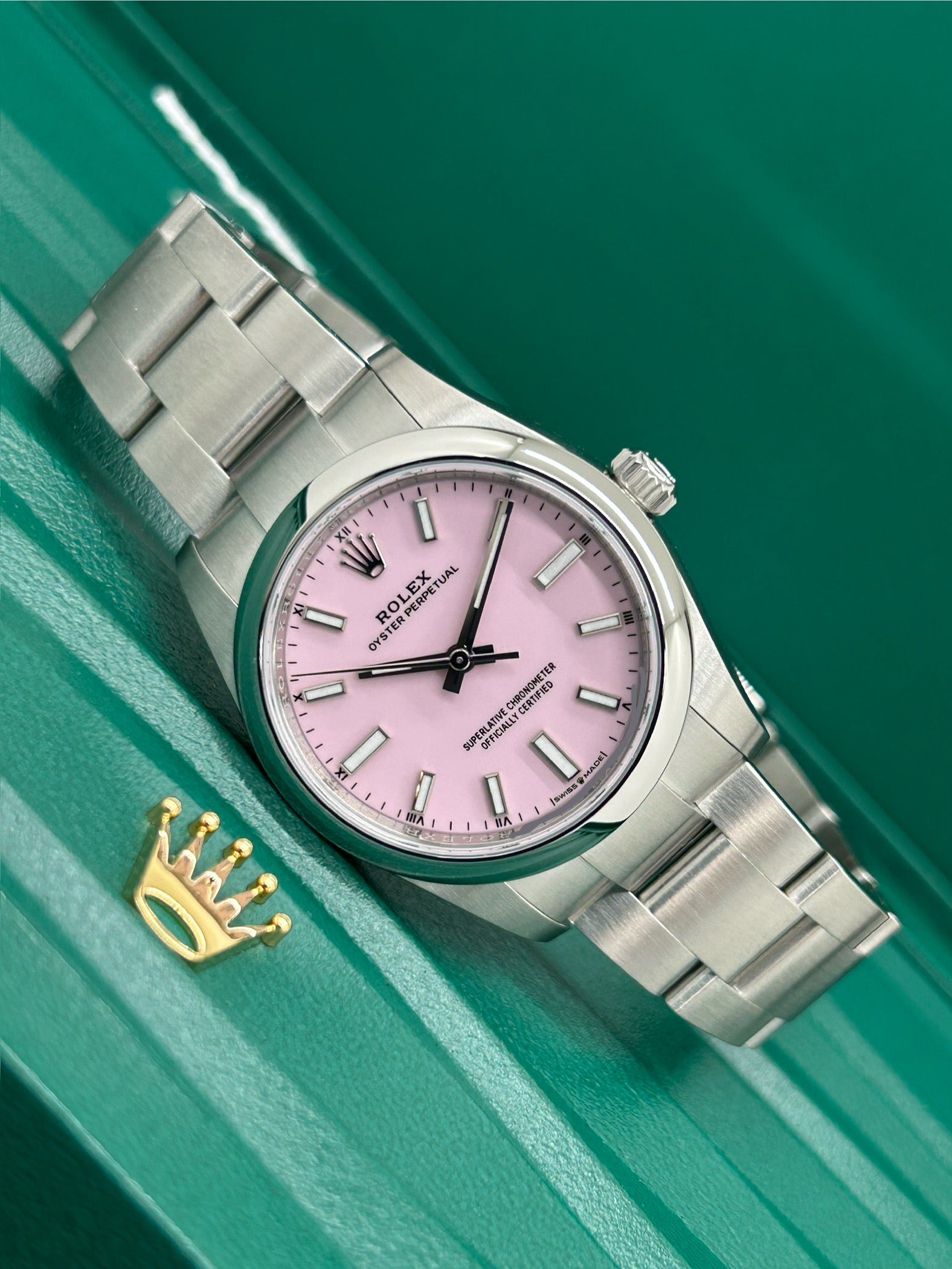 Rolex Oyster Perpetual 31 Candy Ref 277200 - New 2025 – Clock Hands